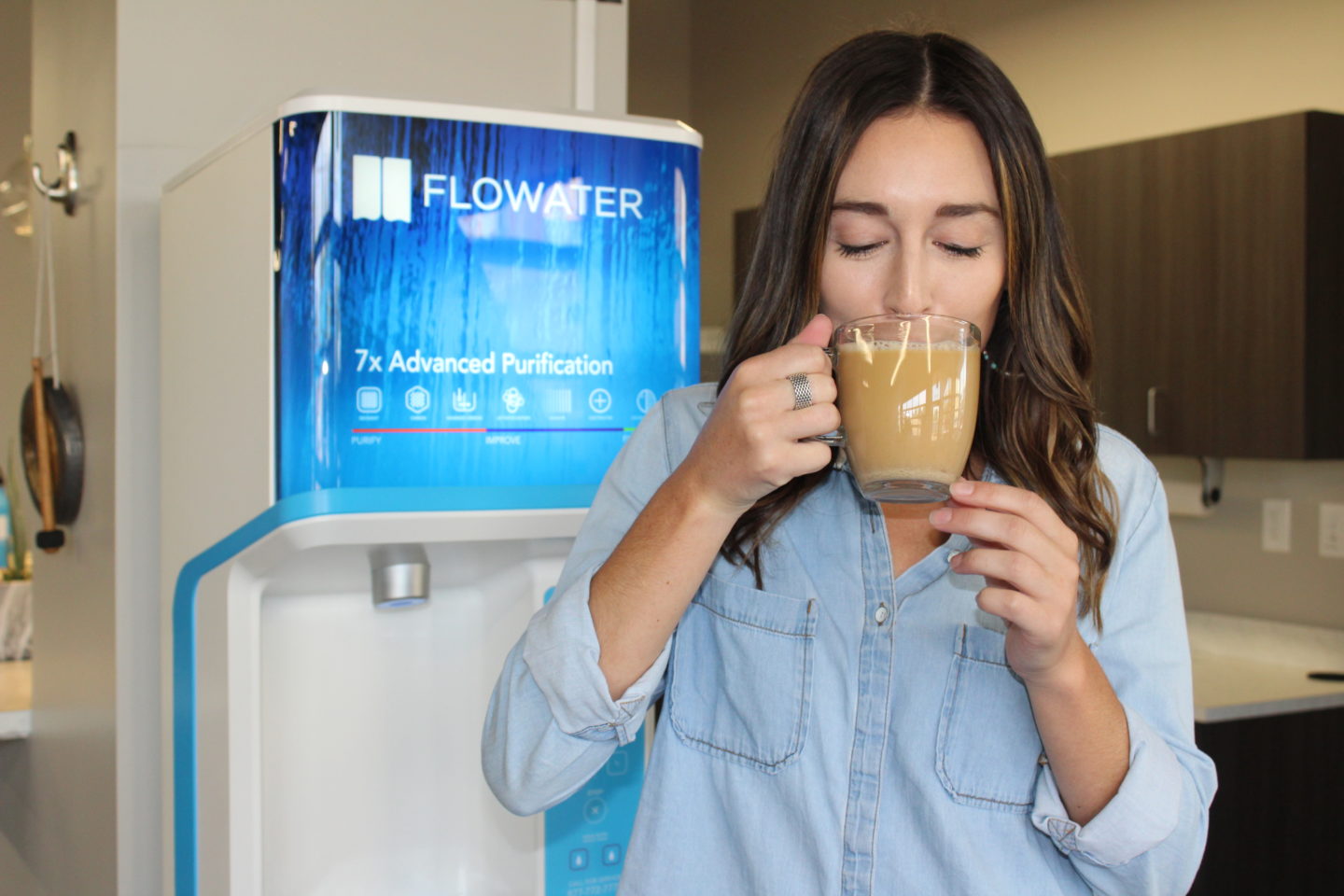 Your New Favorite Latte Featuring FloWater