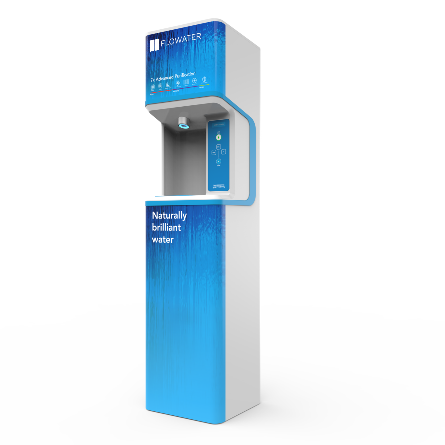 Get a Free Quote | FloWater Sustainable Water Refill Station