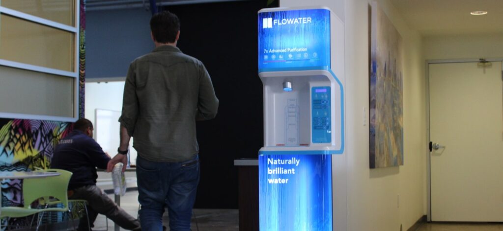 Purified Water Cooler Dispenser for Businesses | FloWater