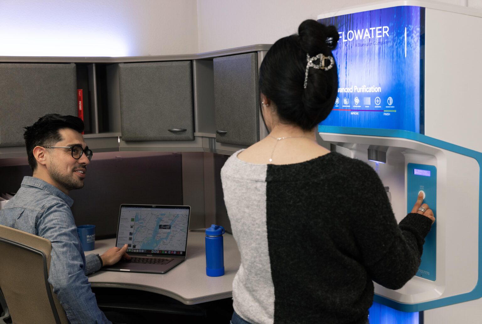 Why Your Office Needs a Modern Water Refill Station - FloWater